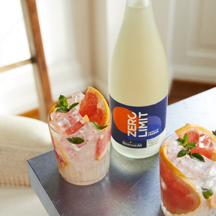 Recette du Mocktail Citrus Blanc Refresher - Explosion d'Agrumes sans Alcool